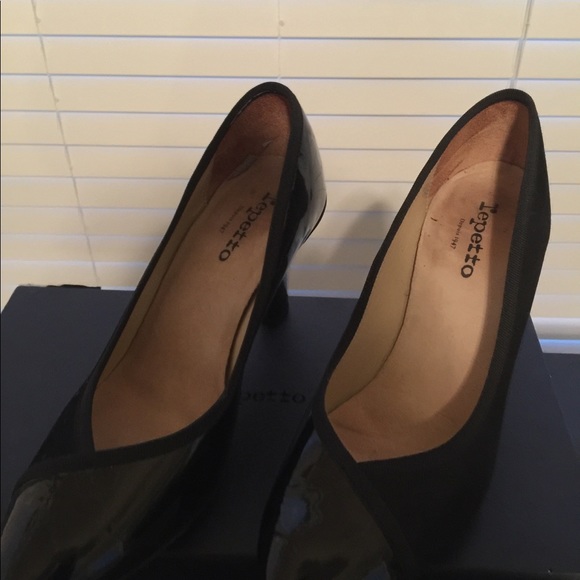 Repetto | Shoes | Repetto Sylvie Style Classic Pumps Patient Leather ...